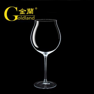 China hand made crystal glass Wine Stemware Crystal Wine Goblet crystal wine glasses for sale
