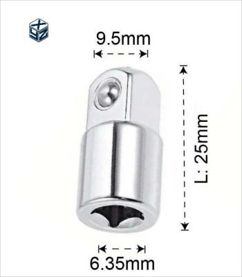 China 1/2" Silver Impact Socket Adapter and Reducer Set with Natural Finish CRV Material for sale