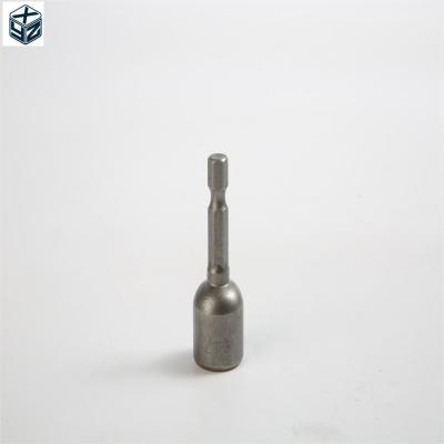 China 12mm*48mm*5PC CRV Magnetic Nbut Driver Set with Natural Finish and 1/4in Drive Size for sale