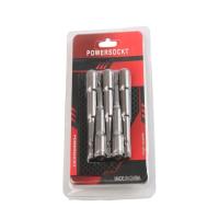 Quality 6mm*65mm*5PC CRV Material 6.35 Hexagon Magnetic Nut Driver Set for Precise for sale