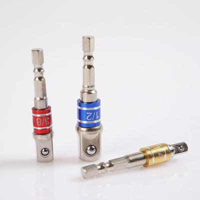 CRV 3/8'' Impact Grade Socket Adapter with Aluminum Sleeve and 65MM 2.5 Inch Length