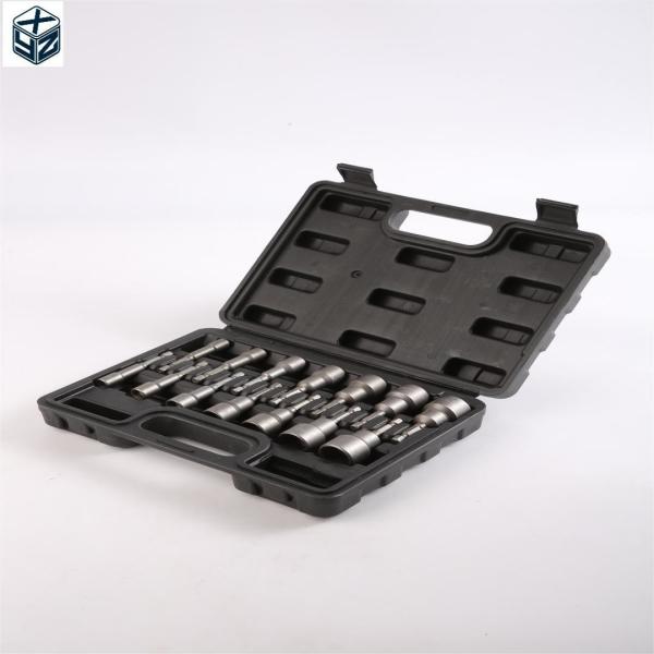 Quality ODM 14 pcs 2.5" Magnetic Metric Quick-Change Hex Shank Nut Driver Set Impact for sale