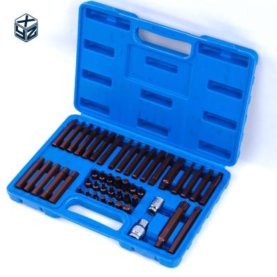 China Multifunctional 48pcs S2 Plastic Box Bits Set in Natural Finish for Precision Machining for sale