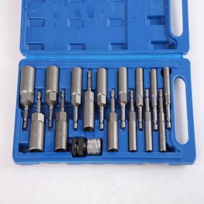 China General Deep 16pcs Hand Electronic Tool Set with CRV Material H5.5 to H19MM Nut Drive for sale