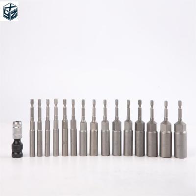 China General Deep 16pcs Hand Electronic Tool Set with CRV Material H5.5 to H19MM Nut Drive for sale