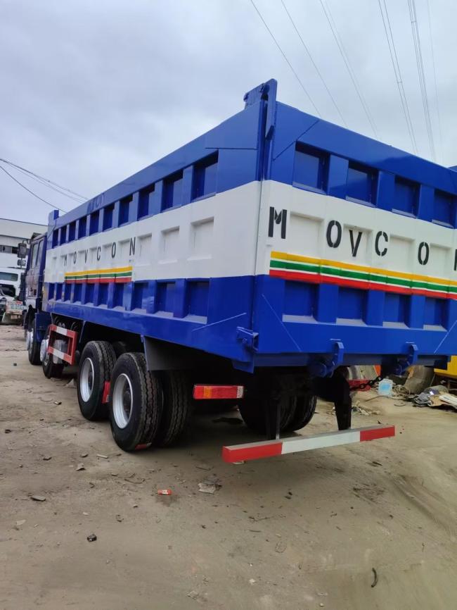China Shacman F3000 8*4 Dump Truck in Blue