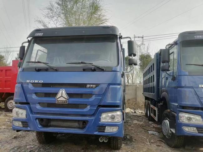 371HP Sinotruk HOWO Dump Truck Tipper Heavy Duty Cnhtc HOWO Truck 10 Tires New Tractor Head Truck 6X4 Dumper Tipper Used HOWO Dump Truck