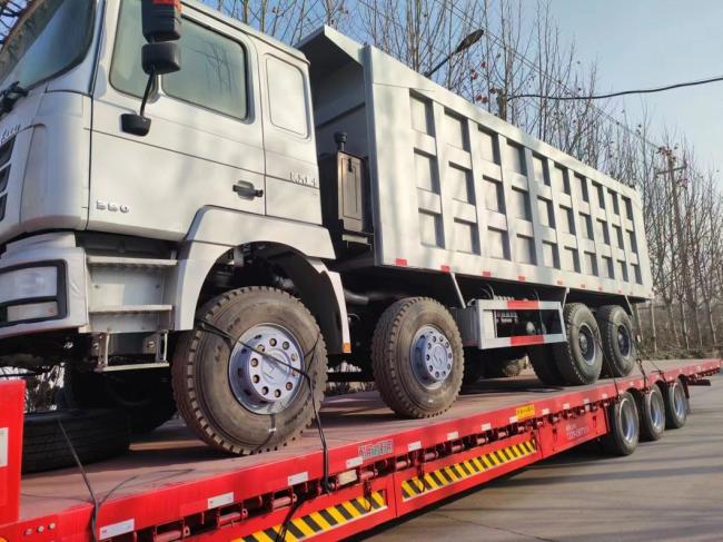 Shacman 8*4 Dump Truck Hw70 Wd615.69 (EURO II) Euro II Emission