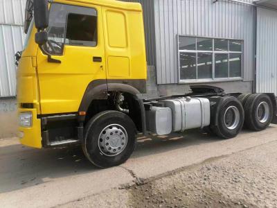 중국 HOWO 6*4 트랙터 트럭 노란색 Sinotruk 고객 요구 사항 판매용