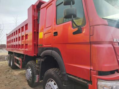 China Seats ≤5 HOWO 8*4 Dump Truck in Different Color Combinations for sale