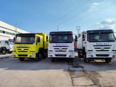 Cina HOWO Dump Truck nelle Filippine con certificazione ISO e stile di sollevamento frontale in vendita