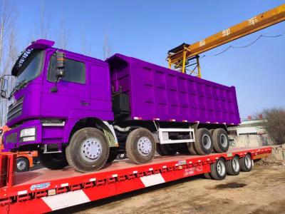 China Sinotruk HOWO Euro2 Diesel 371HP-375HP 8*4 Gran camión de carga pesada con volcado de 12 ruedas en venta