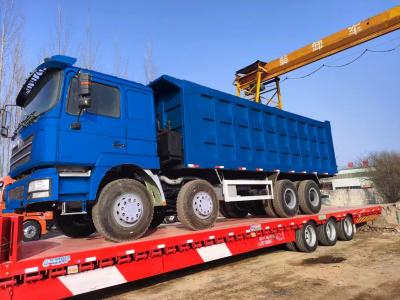 中国 50トン60トン Shacman F3000 8X4 12ホイール HOWO 大容量の中古重量ダンプトラック 販売のため