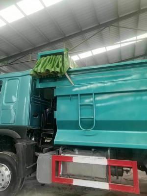중국 351-450hp 수동 변속기 Sinotruck HOWO 6*4 U형 포장 상자와 함께 덤프 트럭 판매용