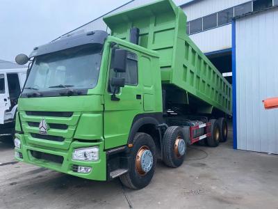 Cina Sinotruk 8X4 12 ruote HOWO 50 tonnellate usate 60 tonnellate di carico pesante tippers camion in Ghana durevole in vendita