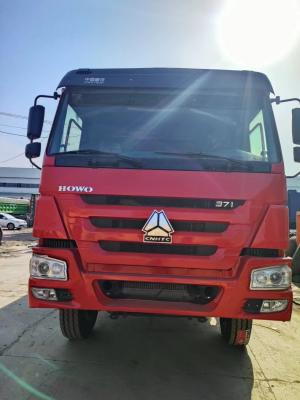 중국 10-15t 총 차량 무게 수동 변속기 Sinotruk HOWO 6*4 덤프 트럭 371HP 10 타이어 판매용