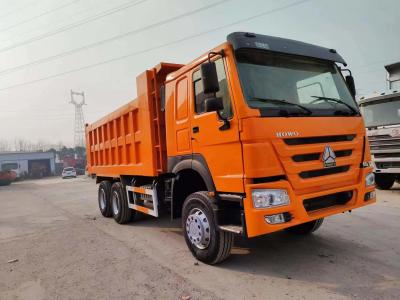 China 6×4 Manual Transmission HOWO Dump Truck Used Truck Dump 12 Roues Sable Benne Camion for sale
