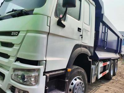 중국 10 타이어 Sinotruck HOWO 6*4 덤프 트럭 사용 351-450hp 말력 또는 중고 트럭 판매용