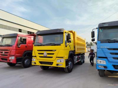 China Construction Dump Trucks Front Lifting Style HOWO 6*4 Tipper Truck 8500x2500x3600mm for sale