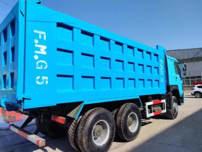 Cina Progetti di costruzione Sinotruk Blue Dump Truck 6*4 Tipper Truck con pneumatici radiali in vendita