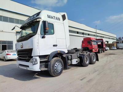 중국 6800x2500x3500mm Sinotruk Howoa7 트랙터 트럭 헤드 트럭 6x4 드라이브 휠 판매용