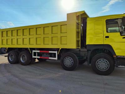 중국 12 휠 Sinotruk HOWO 8*4 전면 리프팅 스타일 덤프 트럭 수동 변속기 판매용