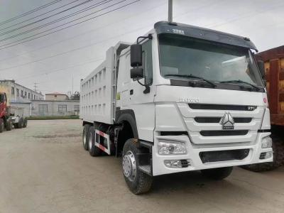 Cina Sinotruk HOWO di seconda mano 6*4 Dump Truck con stile di sollevamento frontale e colore diverso in vendita