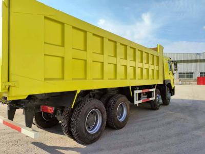 China Radial Tire Design Secondhand Sinotruk HOWO 8*4 Dump Truck with 6-8L Engine Capacity for sale