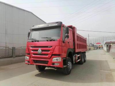 Китай 6X4 HOWO 16 20 кубических метров 10 колес Дизельный двигатель Добыча полезных ископаемых Дамповый грузовик Дамповый грузовик Красный продается
