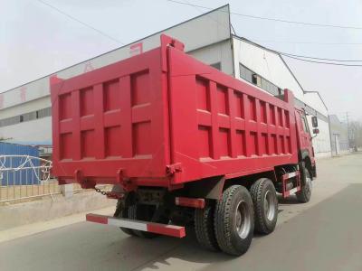 Китай 6X4 HOWO 16 20 кубических метров 10 колес Дизельный двигатель Добыча полезных ископаемых Дамповый грузовик Дамповый грузовик Красный продается