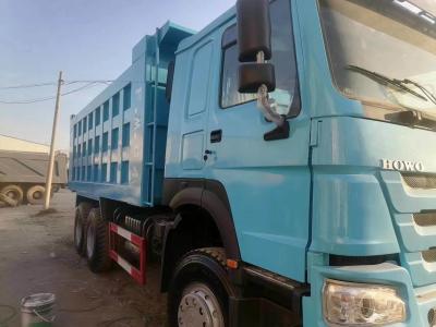 중국 전면 리프팅 스타일 덤핑 유형 HOWO 중량 371 마력 6X4 디젤 덤프 트럭 판매용