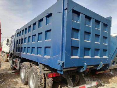 중국 블루 Sinotruk HOWO 6*4 트랙터 트럭 사용 1 년 판매 후 지원 포함 판매용