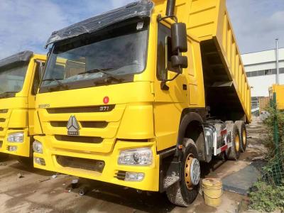 Cina 6x4 371 HP Camionetti di scarico con ribaltatore usati per ruote motrici 6x4 e HOWO Truck 20 3050 70-100 Ton in vendita