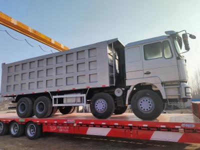 Cina Shacman 8X4 Heavy Duty Used Dump Truck Super Drive 375HP 12 ruote 40t Dump in vendita
