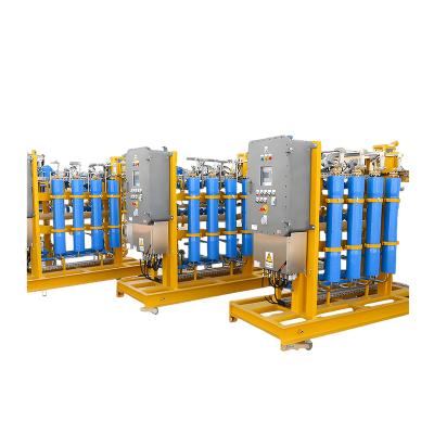 China Simple Operation Pure Membrane Nitrogen Generator Skid Mounted Custom Capacity for sale