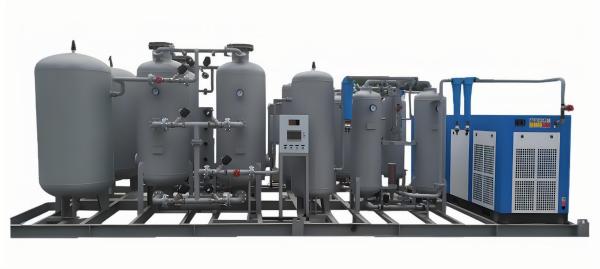 Quality Custom Dimension PSA Nitrogen Generator 97~99.99% Purity With Air Compressor for sale