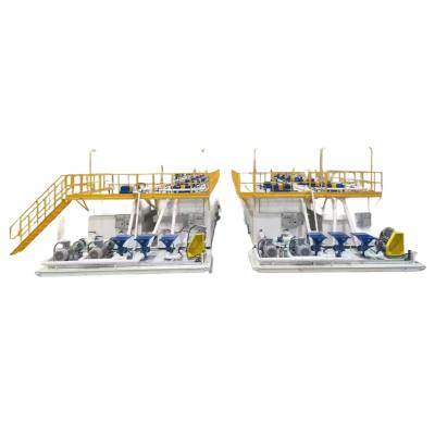 China High End Drilling Fluid Solids Control Equipment Waterproof High Capacity Skid Mounted for sale