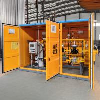China Customized Size Color Nitrogen Compression Skid PLC Control Automatic Operation for sale