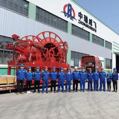 China High Capacity Industrial Hose Reel for Managing Large Diameter Water Discharge for sale