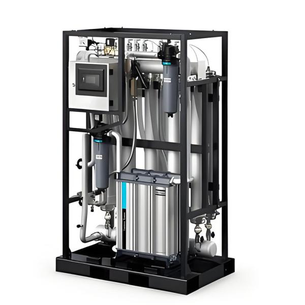 Quality Temperature Controlled Nitrogen Membrane Unit Steel Skid Design Nitrogen for sale