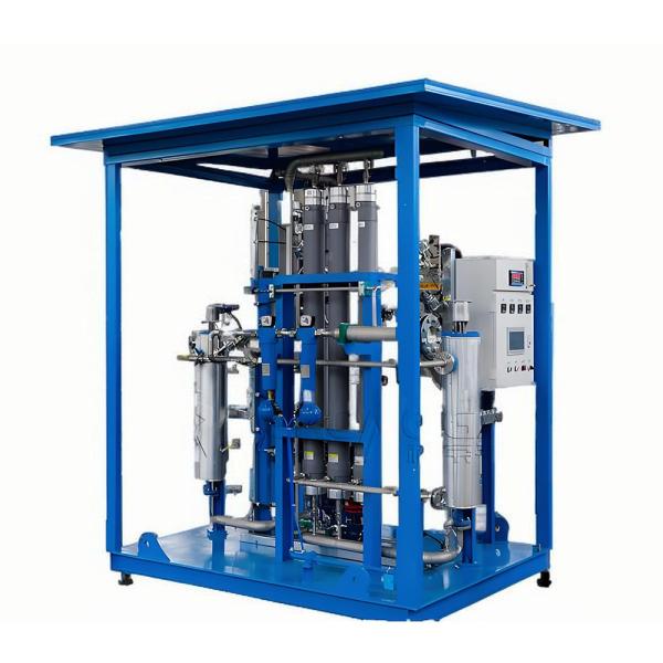 Quality Temperature Controlled Nitrogen Membrane Unit Steel Skid Design Nitrogen for sale