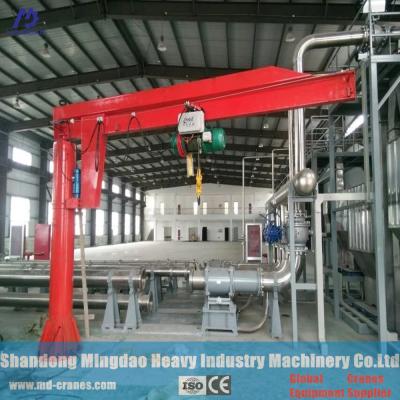 China MD Cranes 3ton- 5 ton Column Mounted Electric Jib Crane Installed with Electric Hoist for sale