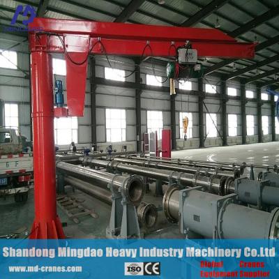 China Solid Quality Heavy Load Fixed Column Pillar Mounted, 3ton- 5ton Electrical Workshop Used Jib Crane for sale
