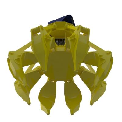 China Low Factory Price China Manufacturer Wire Rope Orange Peel Grab Bucket for sale