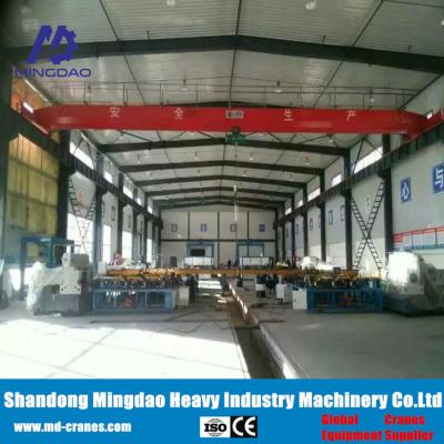 China Shandong Mingdao Brand Single Girder Underslung Bridge Crane 2 Tons Suspension Overhead Crane for sale