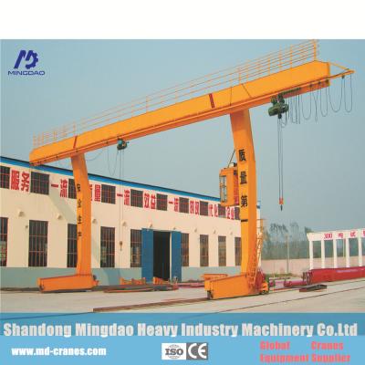 China Outdoor Workshop Using Materials Handlling Gantry Crane with Hook for sale