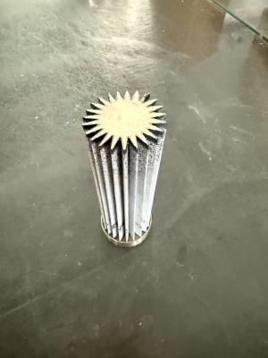 China Replacment 114056 Piab Pleated Cartridge Filter Element For Vacuum Conveyors Polyester PTFE Material for sale