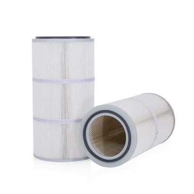 China FILTERK Pleated Cartridge Filter 324x213x660mm 5 Micron Polyester for sale