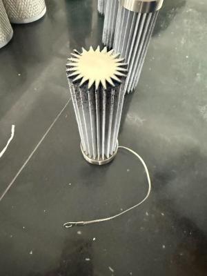 China Piab 114056 PTFE Pleated Filter Cartridge 99% Efficiency 0.3μm for sale