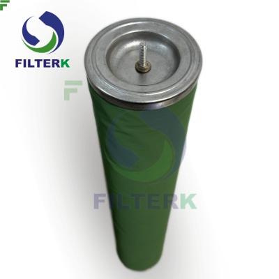 China Stainless Steel Coalescing Filter Element with 99% Efficiency and 0.3u Porosity for Gas/Liquid Separation for sale
